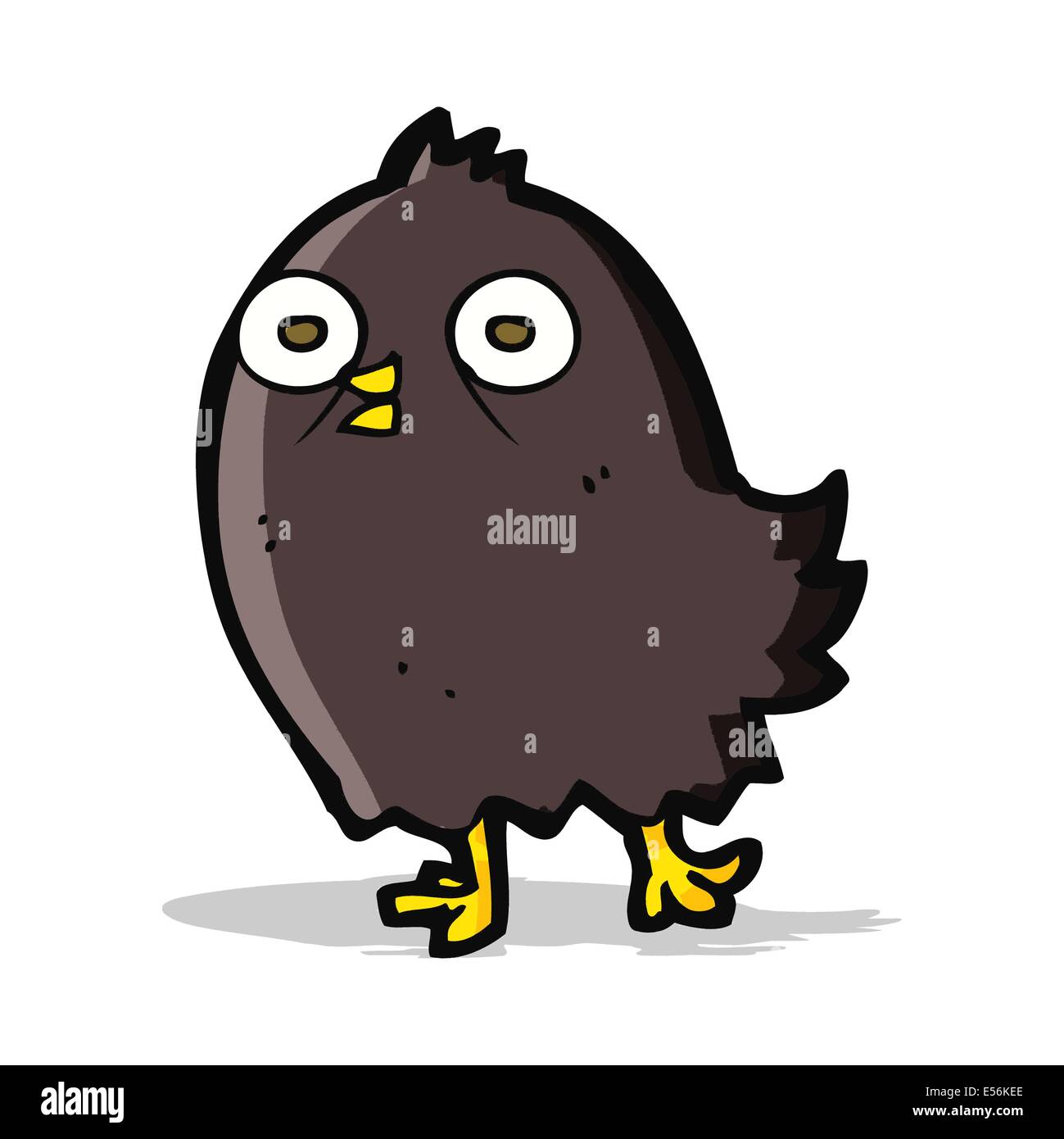 funny cartoon bird Stock Vector Image & Art - Alamy