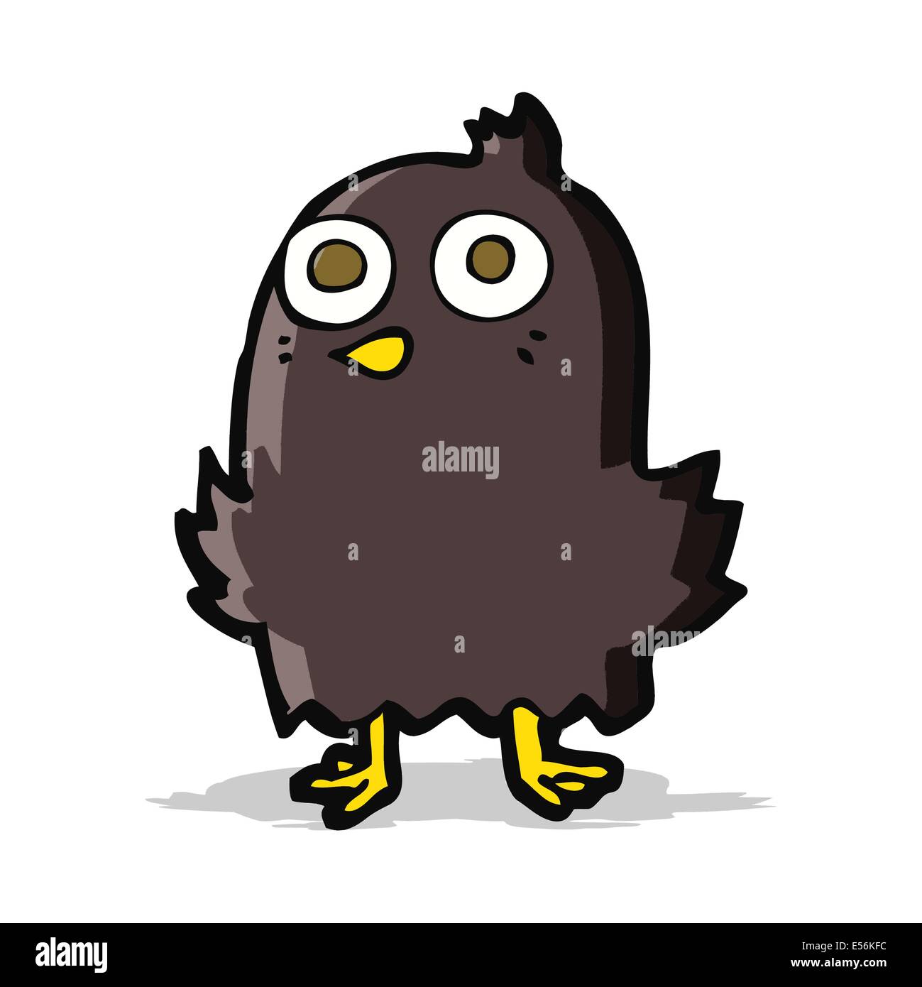 funny cartoon bird Stock Vector Image & Art - Alamy
