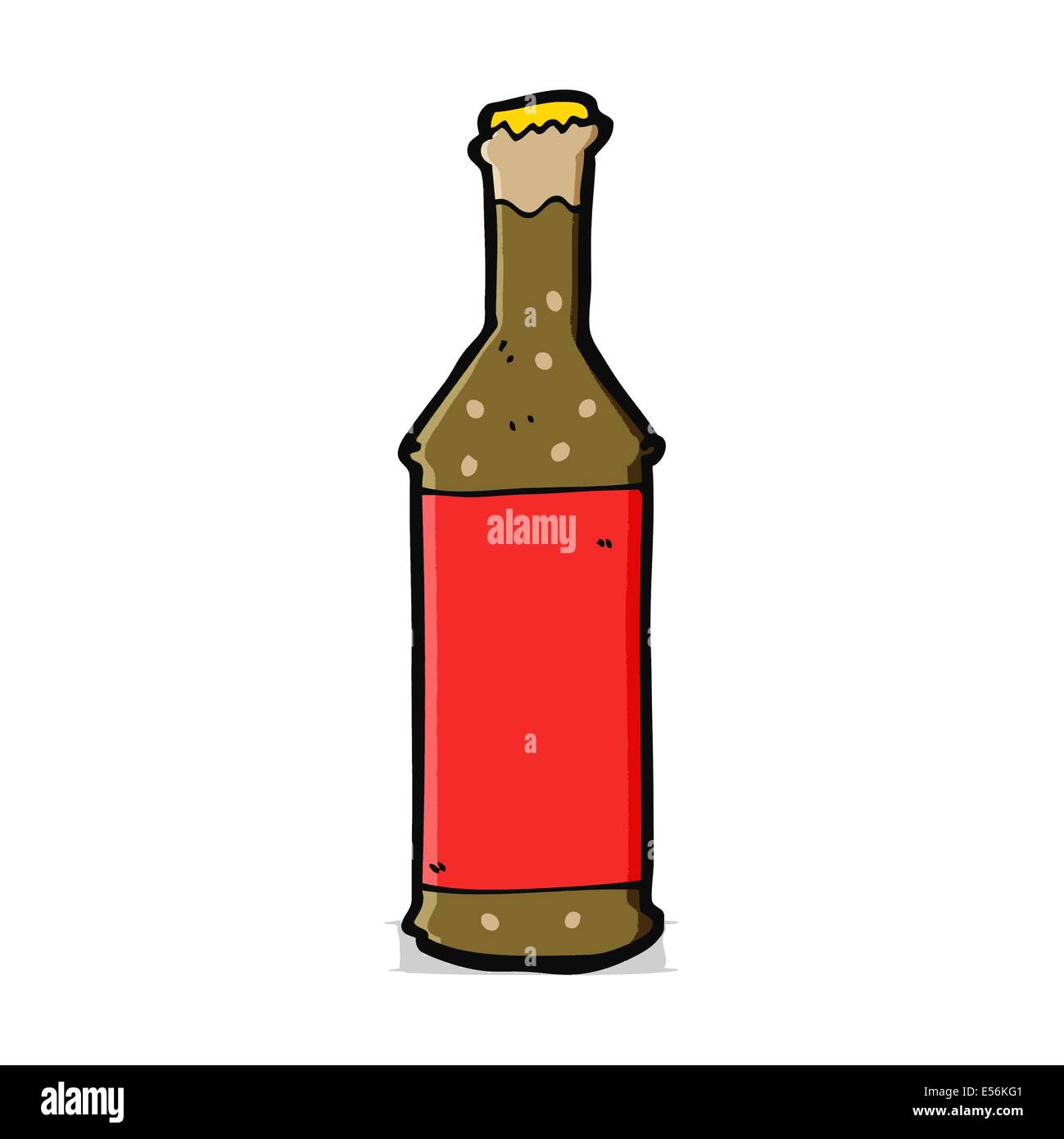 cartoon beer bottle Stock Vector Image & Art - Alamy