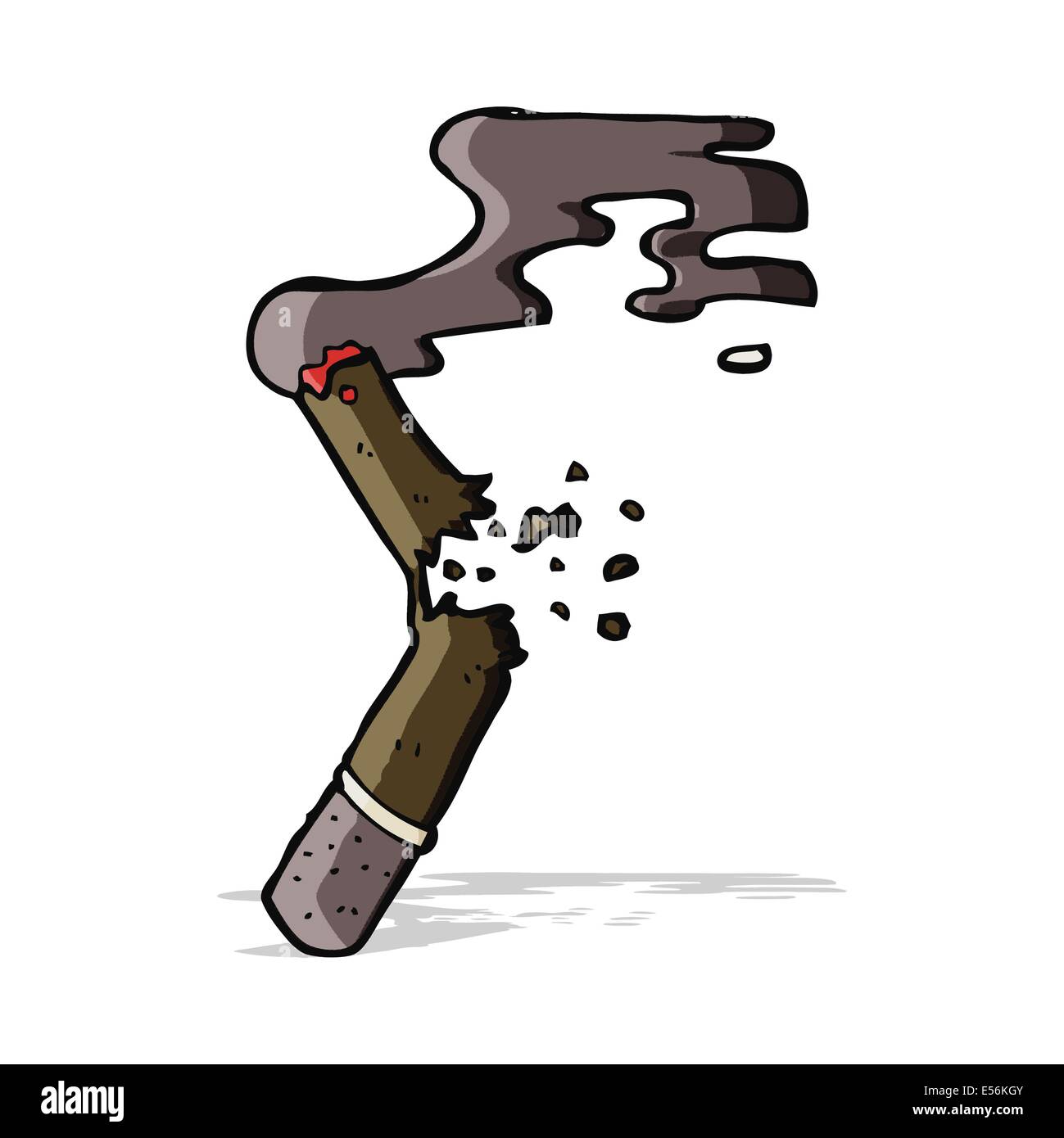 cartoon broken cigar Stock Vector Image & Art - Alamy