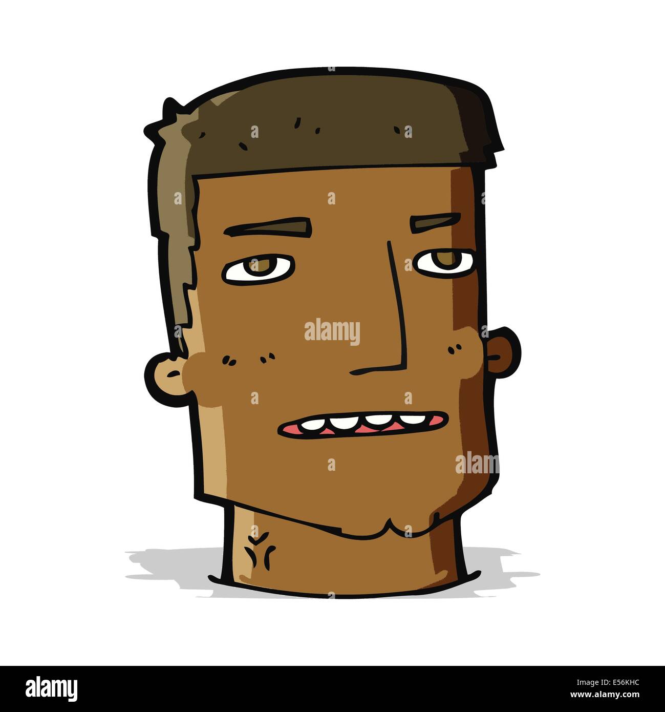 cartoon male head Stock Vector Image & Art - Alamy
