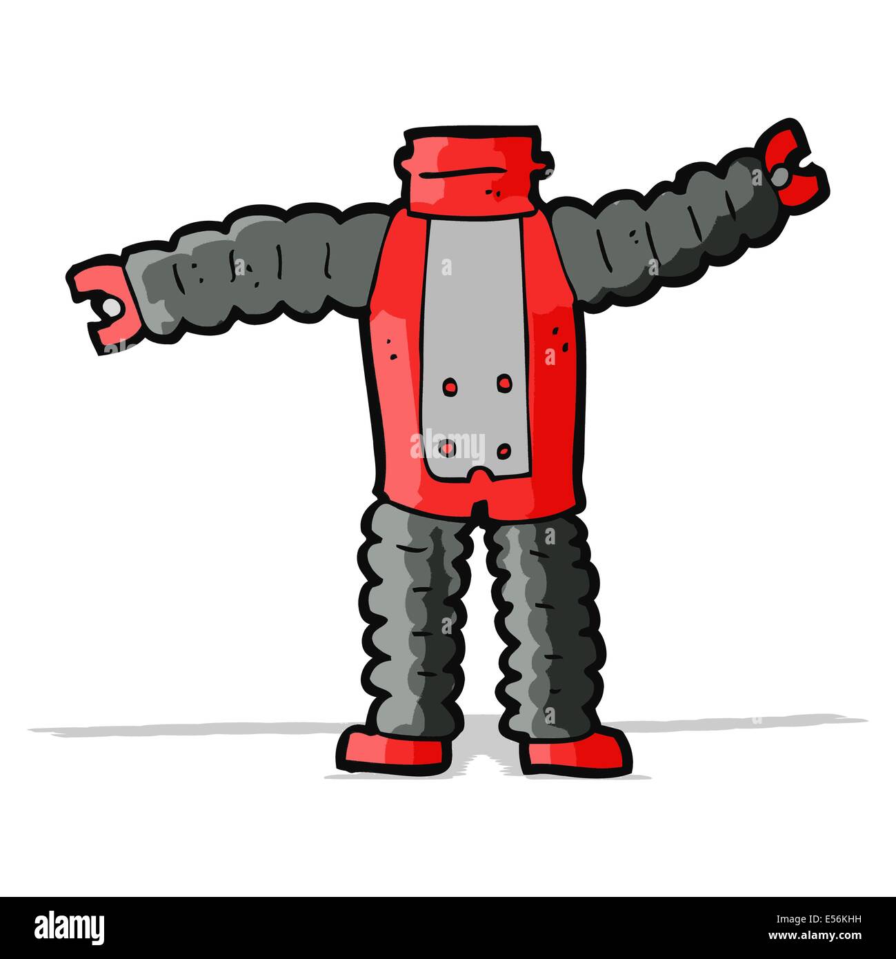 cartoon robot body (mix and match cartoons or add own photos Stock ...