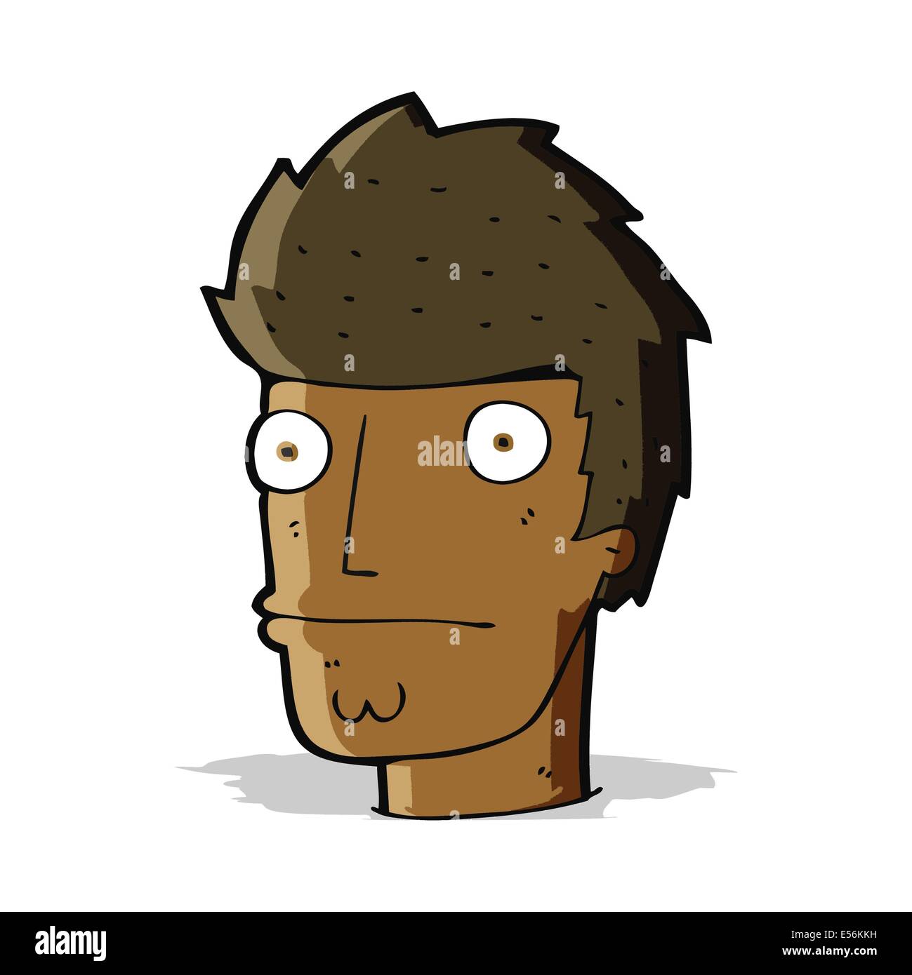 cartoon nervous man Stock Vector Image & Art - Alamy