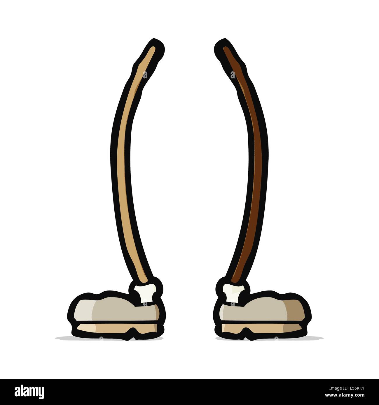 Legs funny quirky Stock Vector Images - Alamy