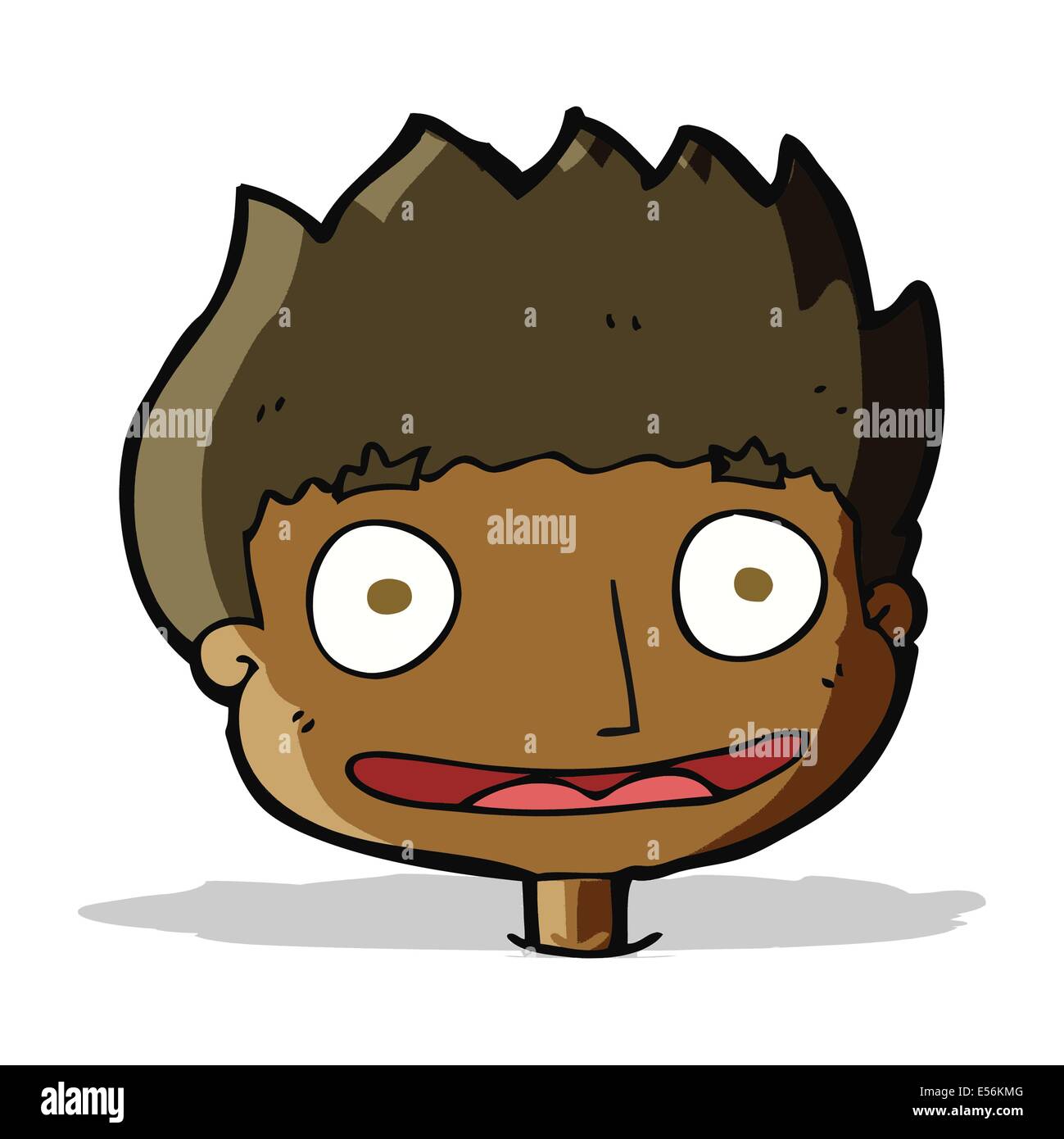 cartoon happy boy Stock Vector Image & Art - Alamy