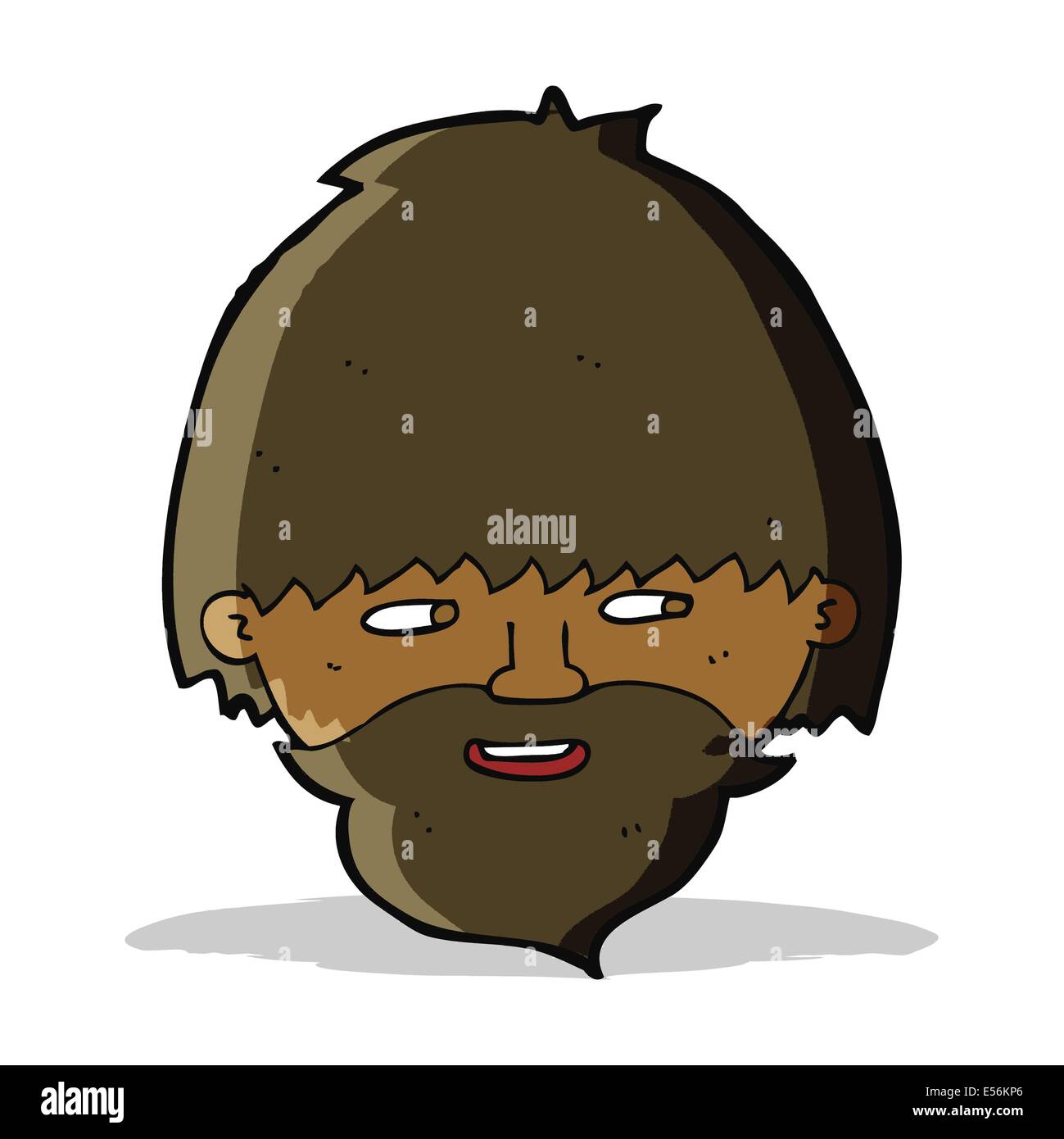 cartoon bearded man Stock Vector Image & Art - Alamy