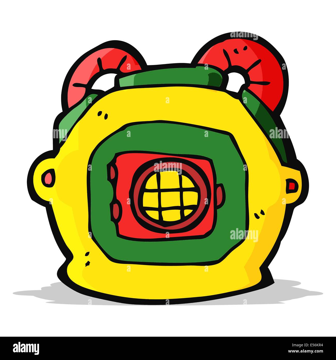 cartoon deep sea diver helmet Stock Vector Image & Art - Alamy