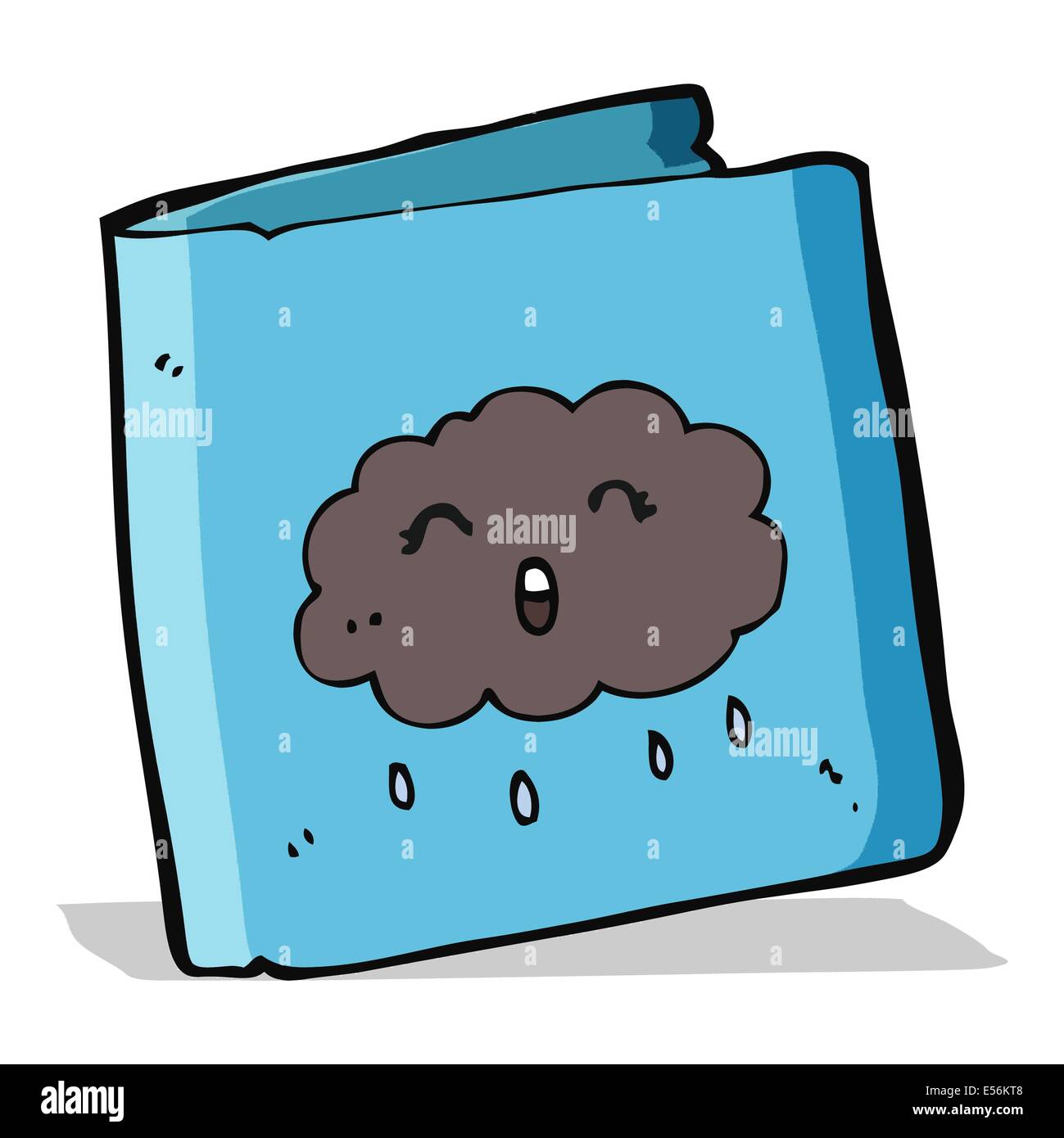 cartoon card with cloud pattern Stock Vector Image & Art - Alamy