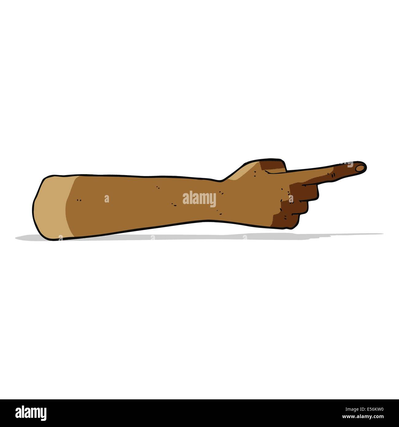 pointing hand cartoon Stock Vector Image & Art - Alamy