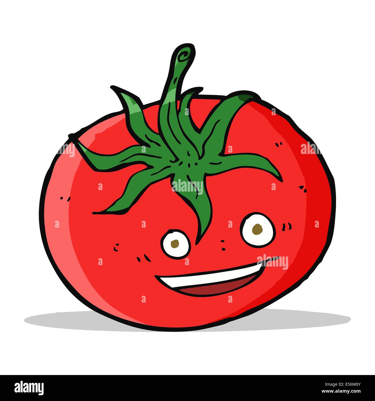 Crazy tomato cartoon Cut Out Stock Images & Pictures - Alamy