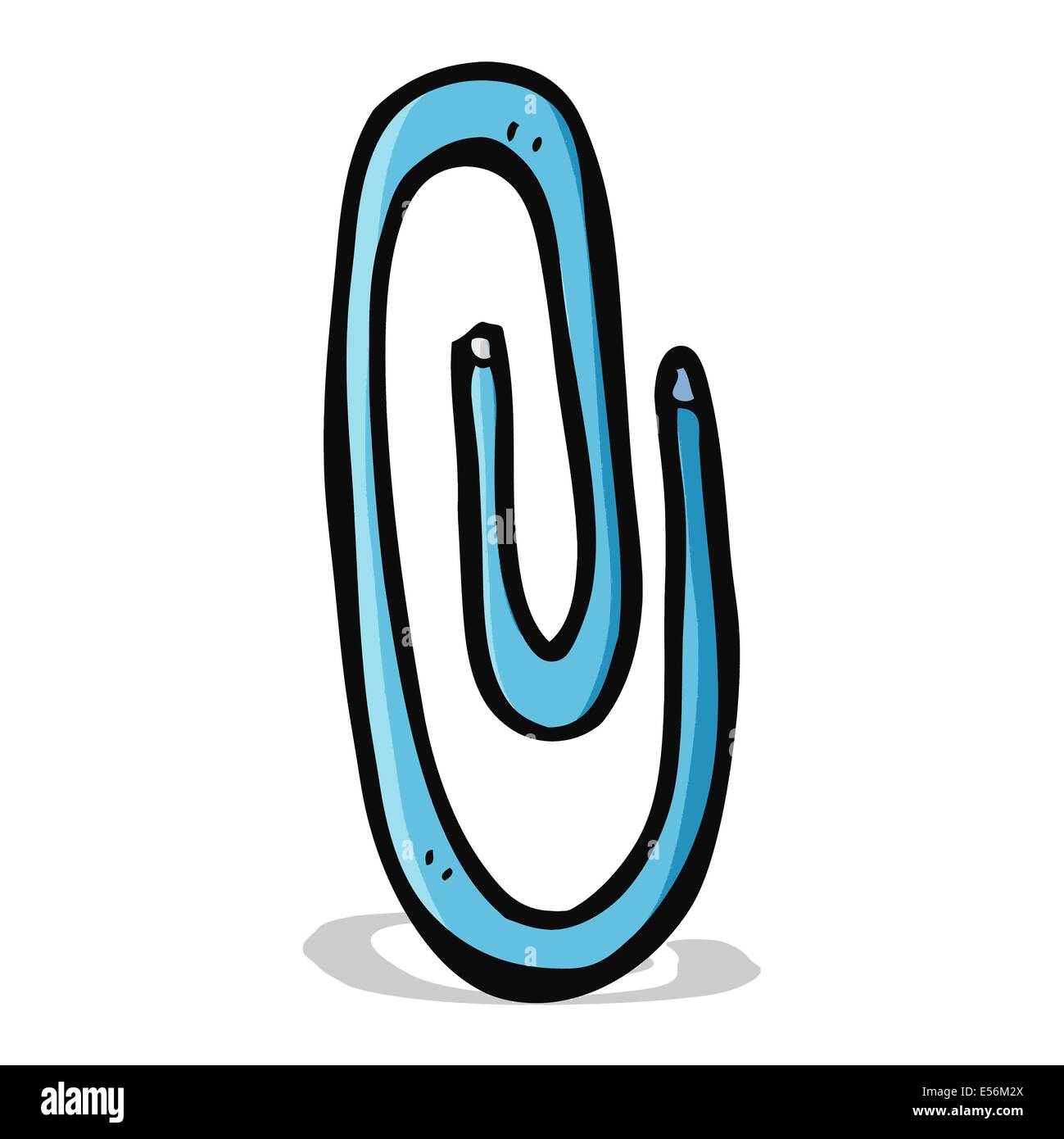 cartoon red paperclip Stock Vector Image & Art - Alamy