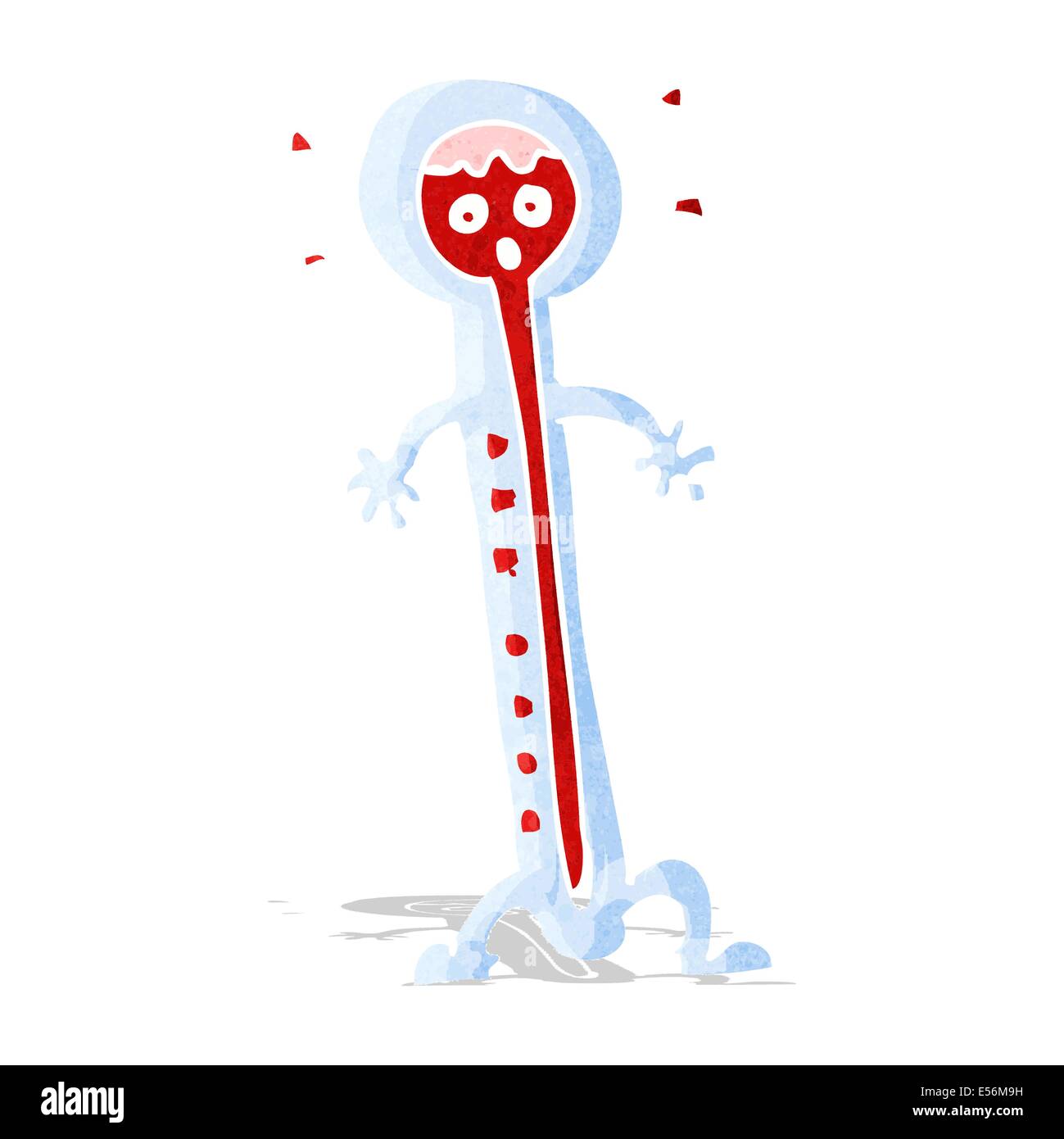 cartoon hot thermometer Stock Vector Image & Art - Alamy
