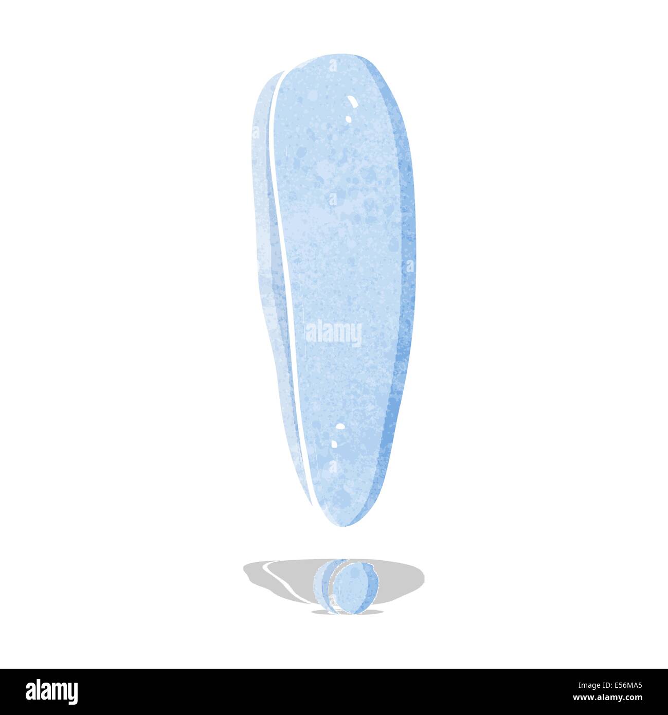 cartoon exclamation mark Stock Vector Image & Art - Alamy