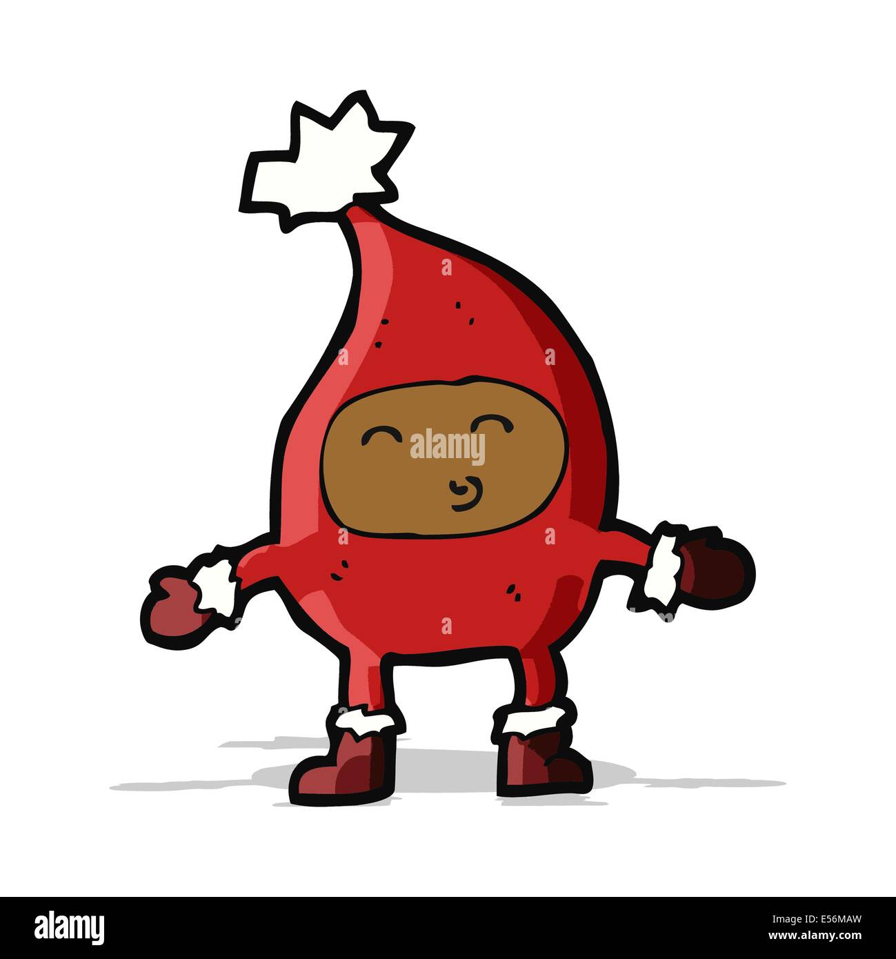 cartoon funny christmas character Stock Vector Image & Art - Alamy
