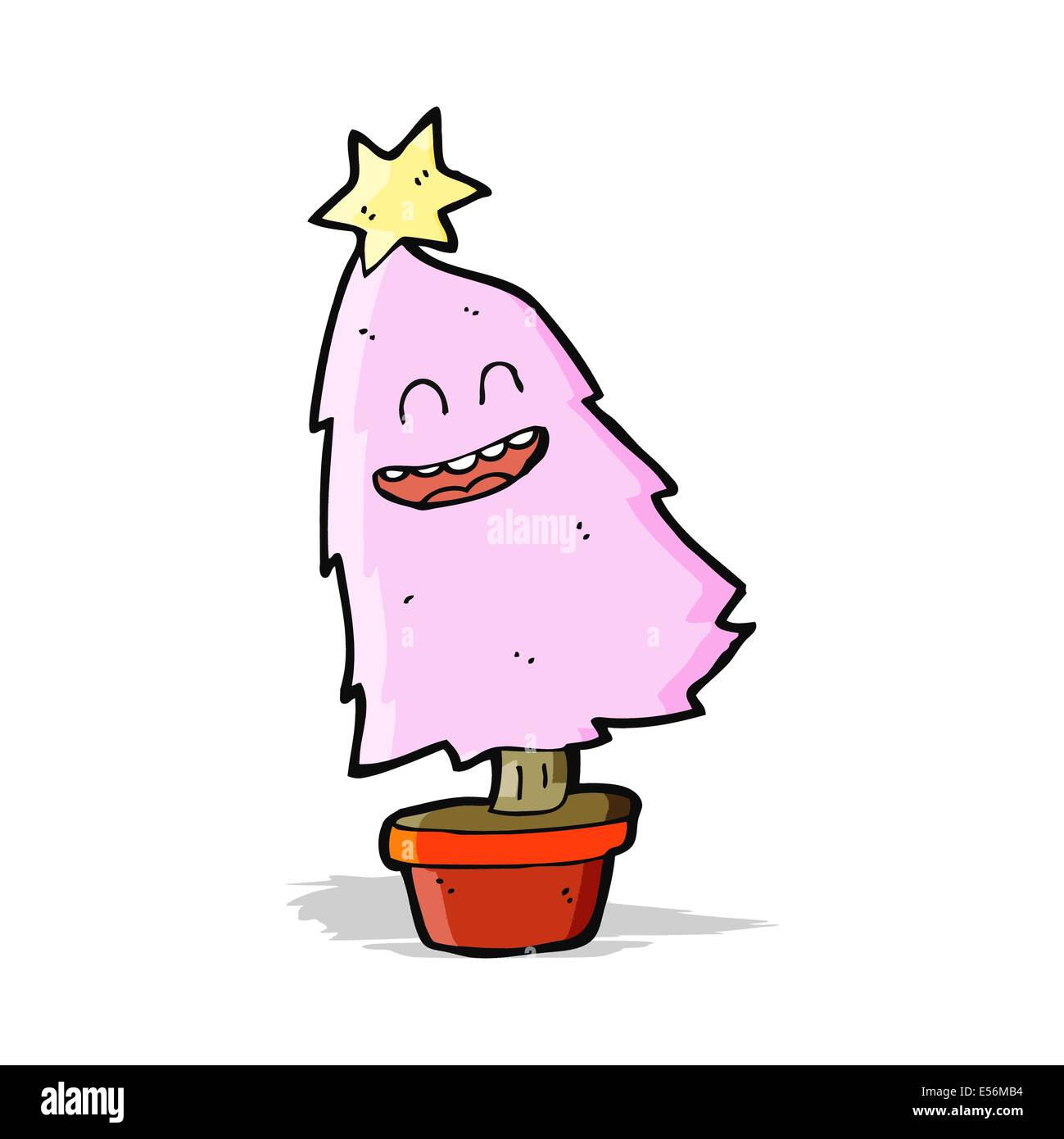 cartoon dancing christmas tree Stock Vector Image & Art - Alamy