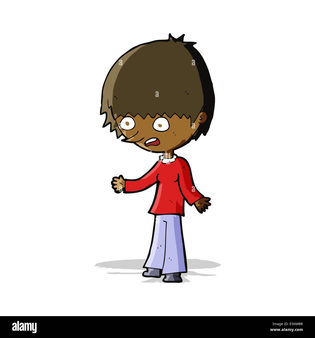 Cartoon stressed out woman hi-res stock photography and images - Alamy