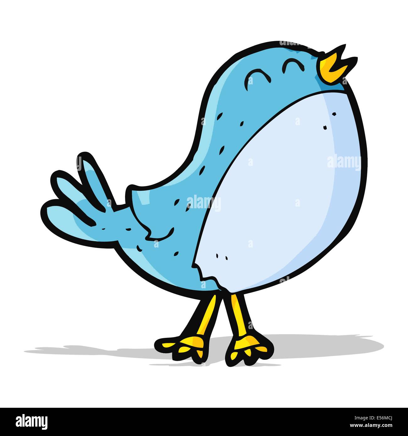 cartoon singing bird Stock Vector Image & Art - Alamy