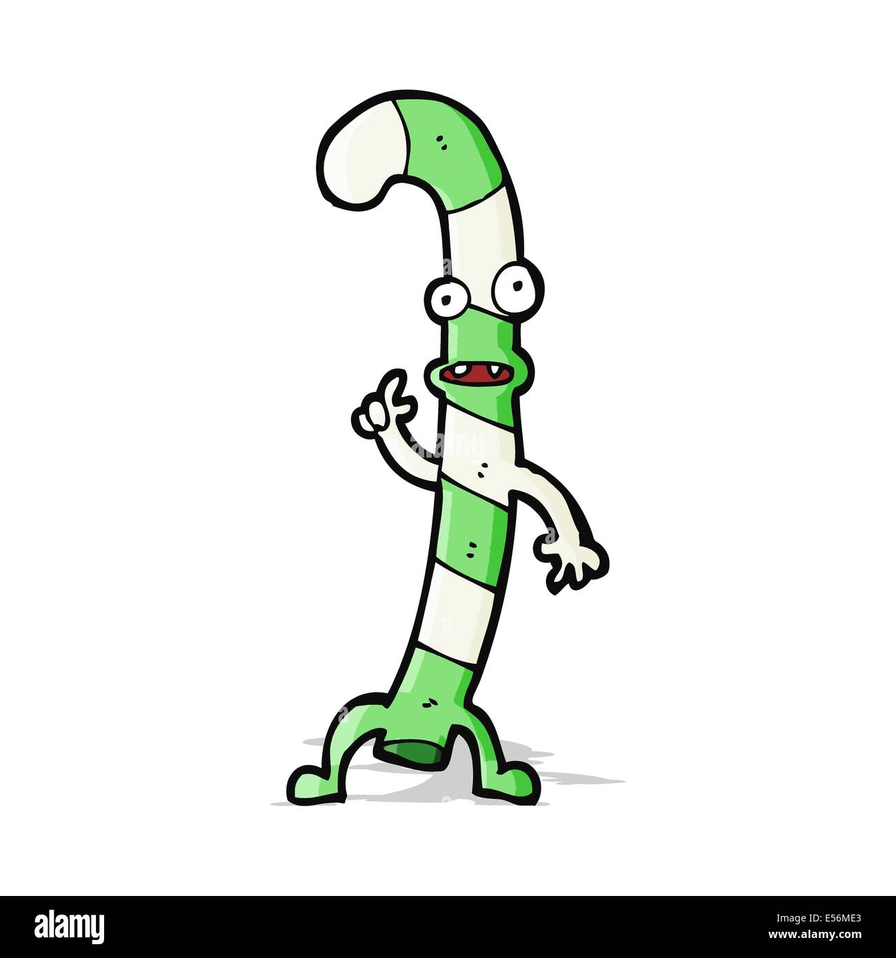 cartoon dancing christmas candy cane Stock Vector Image & Art - Alamy