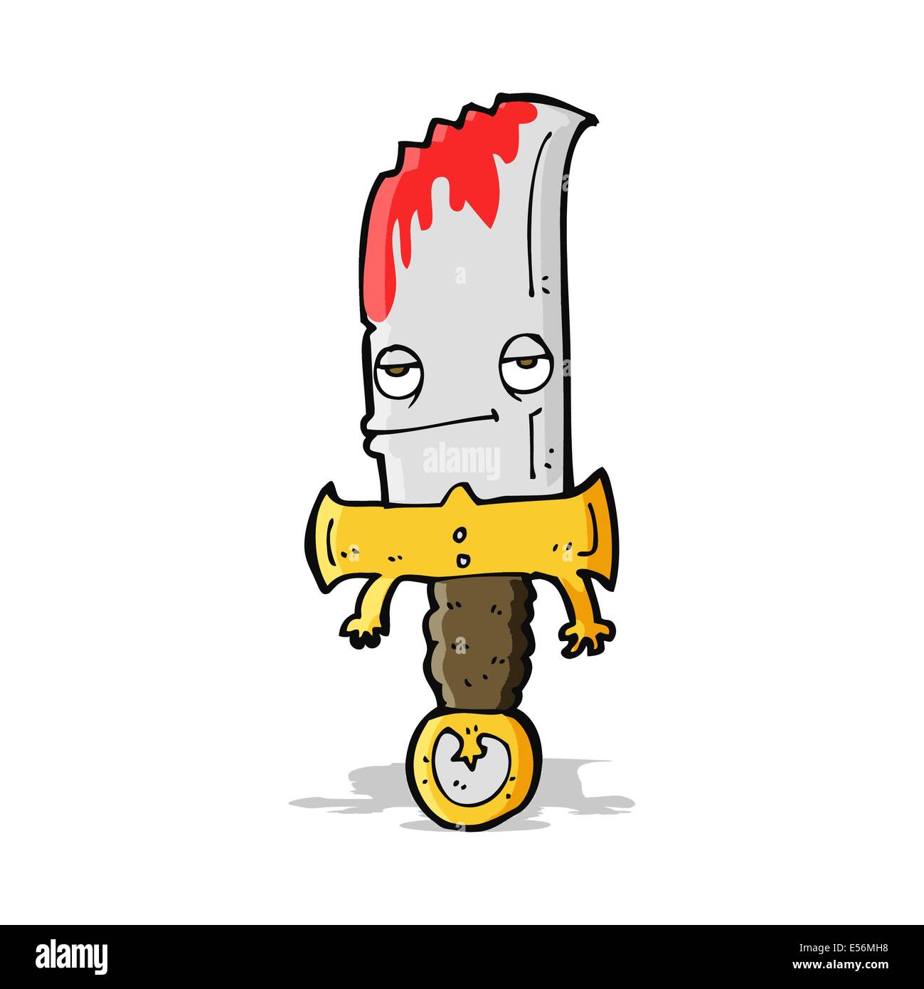Bloody dagger drawing hi-res stock photography and images - Alamy