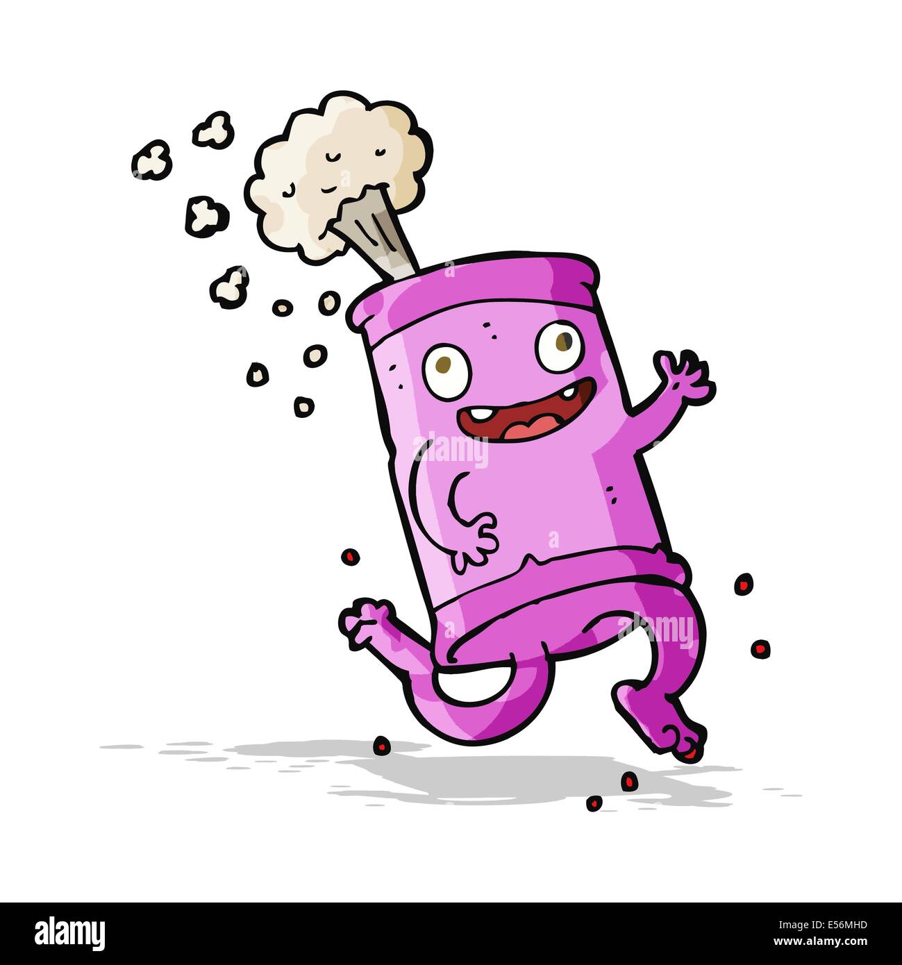 cartoon crazy soda can Stock Vector Image & Art - Alamy