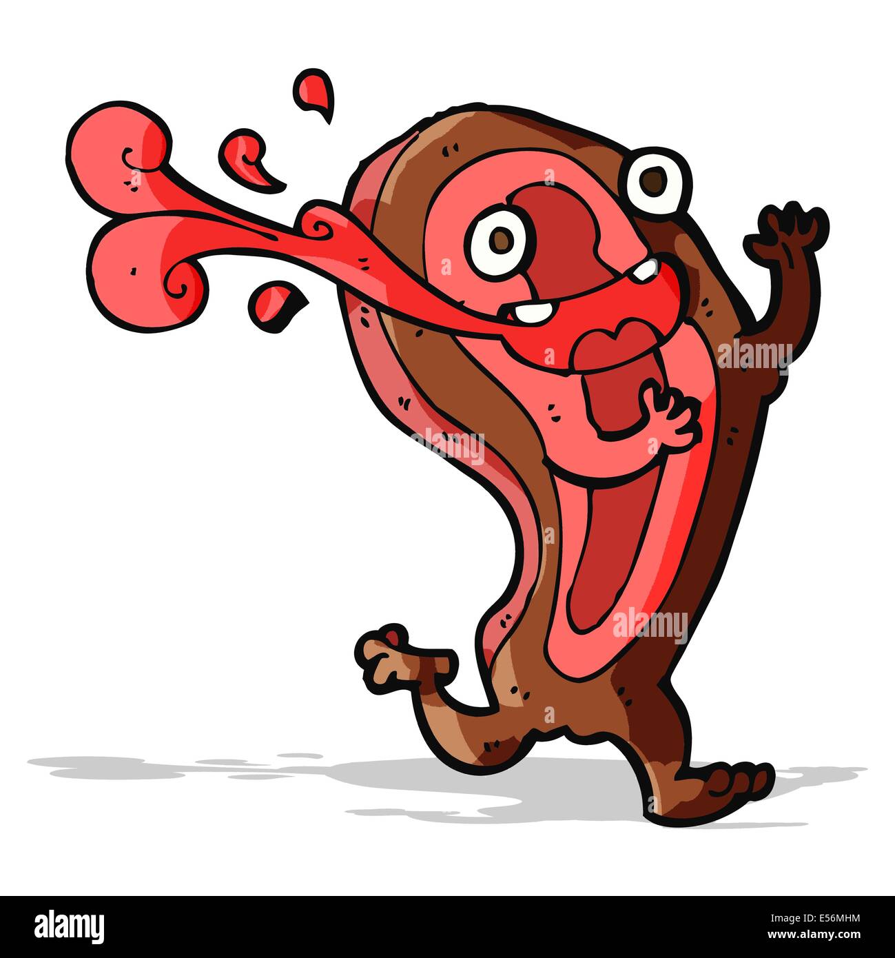 rare steak cartoon character Stock Vector Image & Art - Alamy