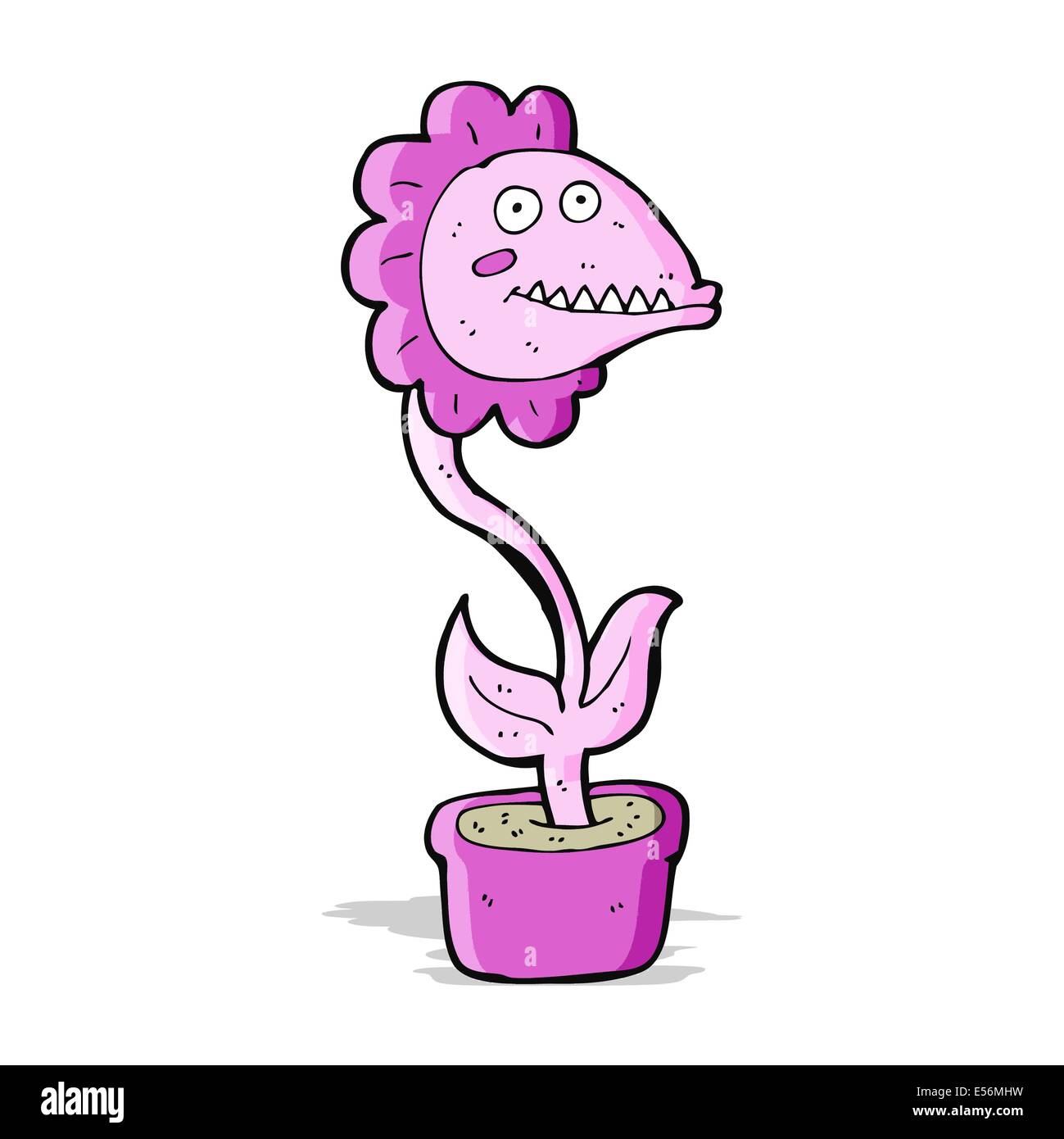 cartoon monster plant Stock Vector Image & Art - Alamy
