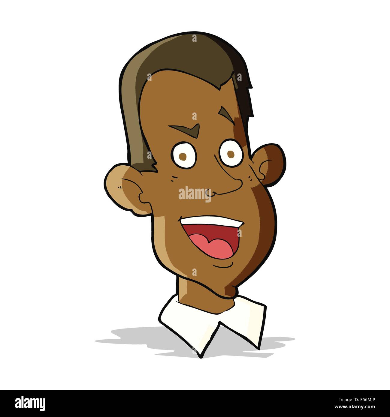 cartoon male face Stock Vector Image & Art - Alamy