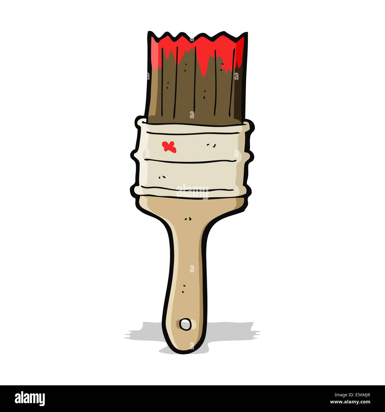 cartoon paint brush Stock Vector Image & Art - Alamy