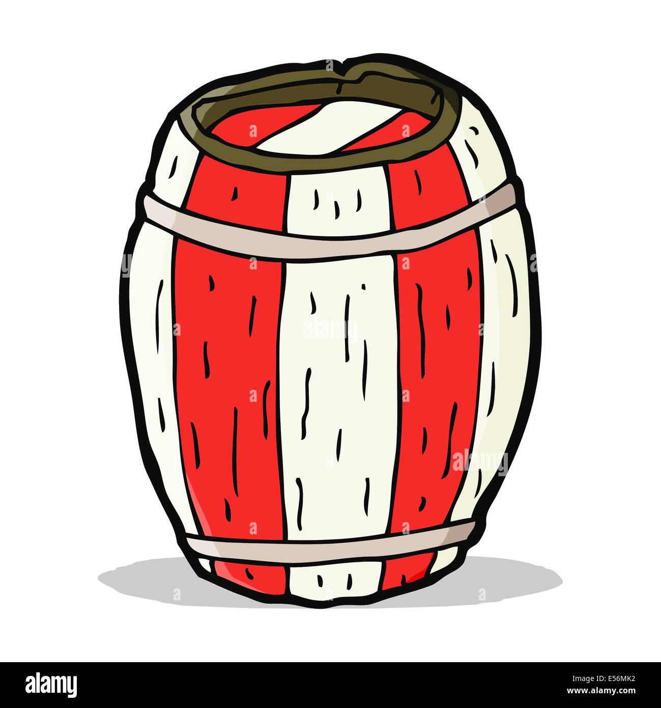 cartoon painted barrel Stock Vector Image & Art - Alamy