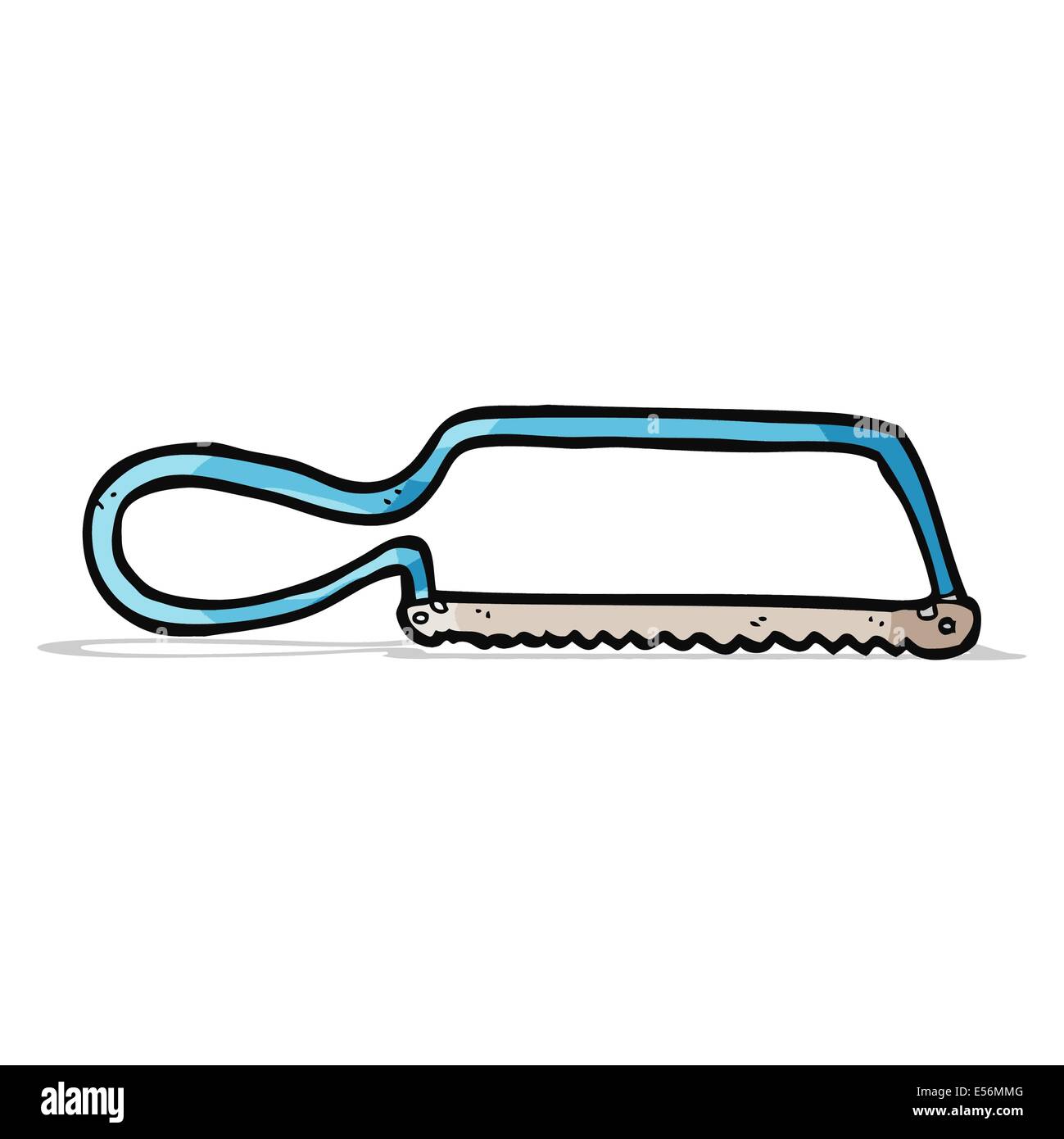 Cartoon hacksaw hi-res stock photography and images - Alamy