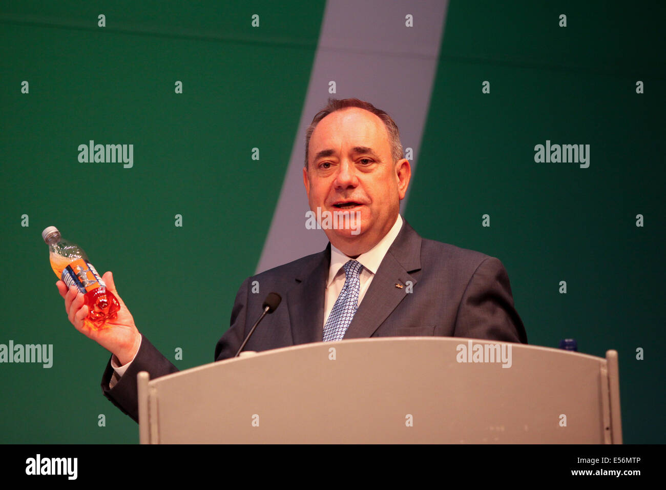 Glasgow, Scotland, UK. 22nd July, 2014. Alex Salmond First Minister's ...