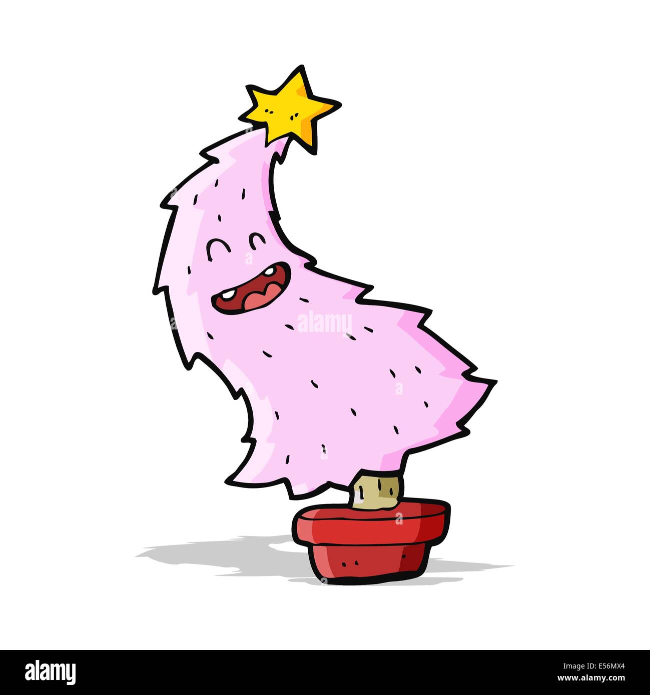 cartoon dancing christmas tree Stock Vector Image & Art - Alamy