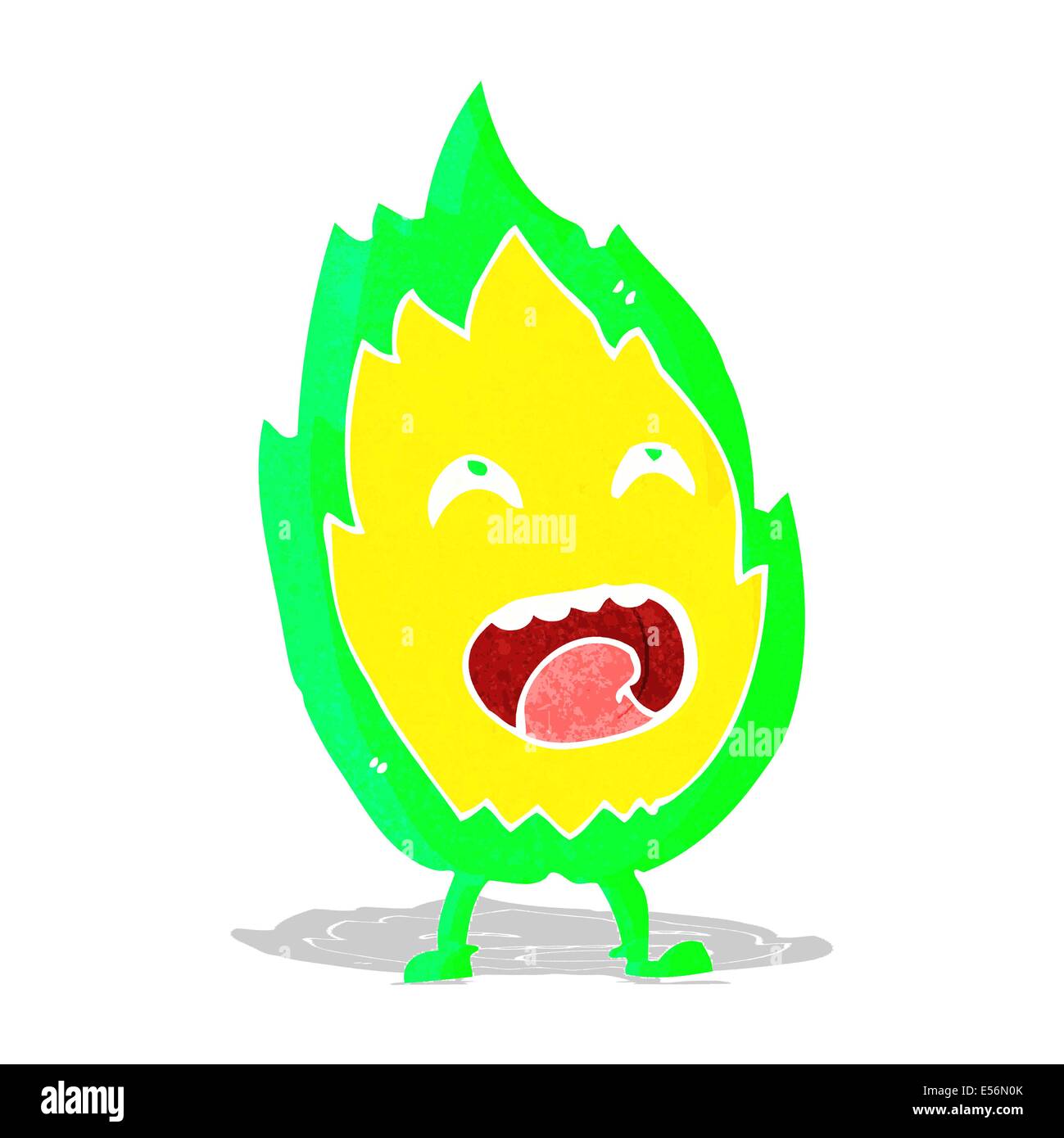 cartoon flame character Stock Vector Image & Art - Alamy