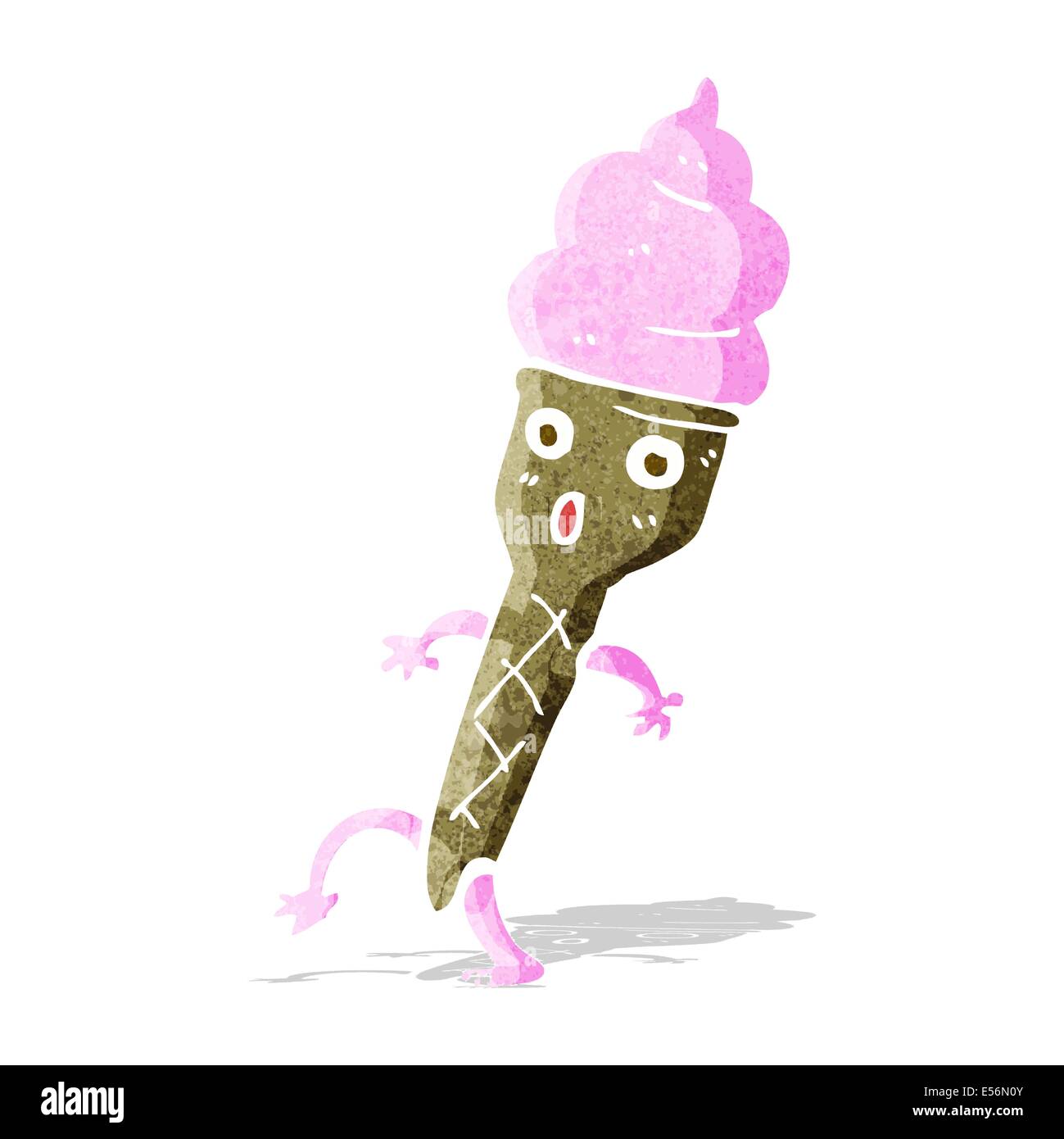 cartoon ice cream Stock Vector Image & Art - Alamy