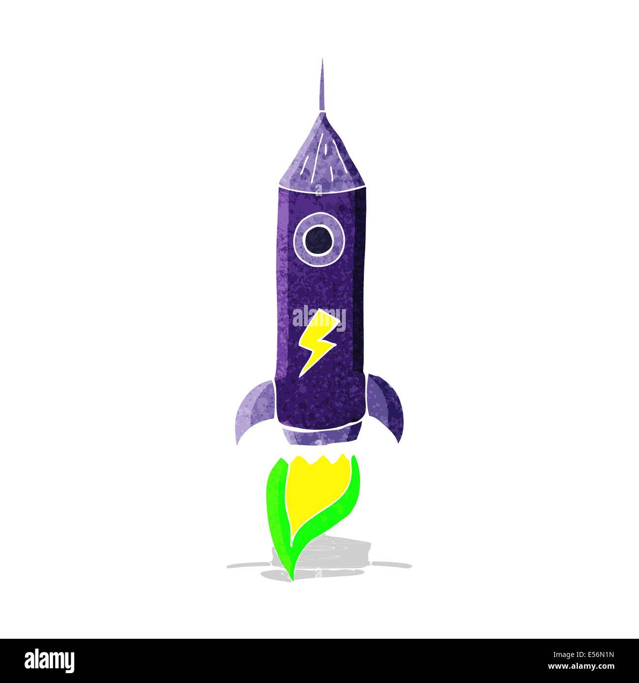 cartoon space rocket Stock Vector Image & Art - Alamy