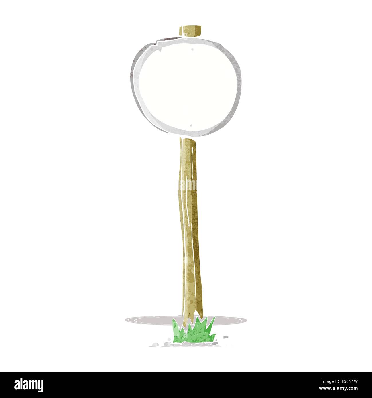 cartoon road sign Stock Vector Image & Art - Alamy