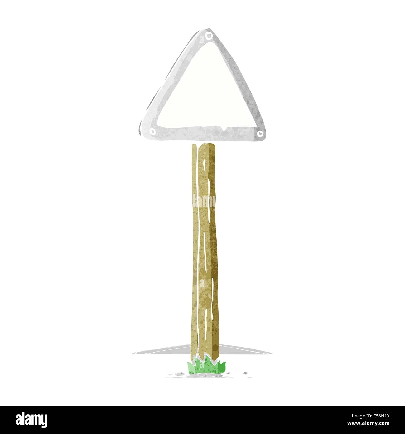 cartoon road sign Stock Vector Image & Art - Alamy