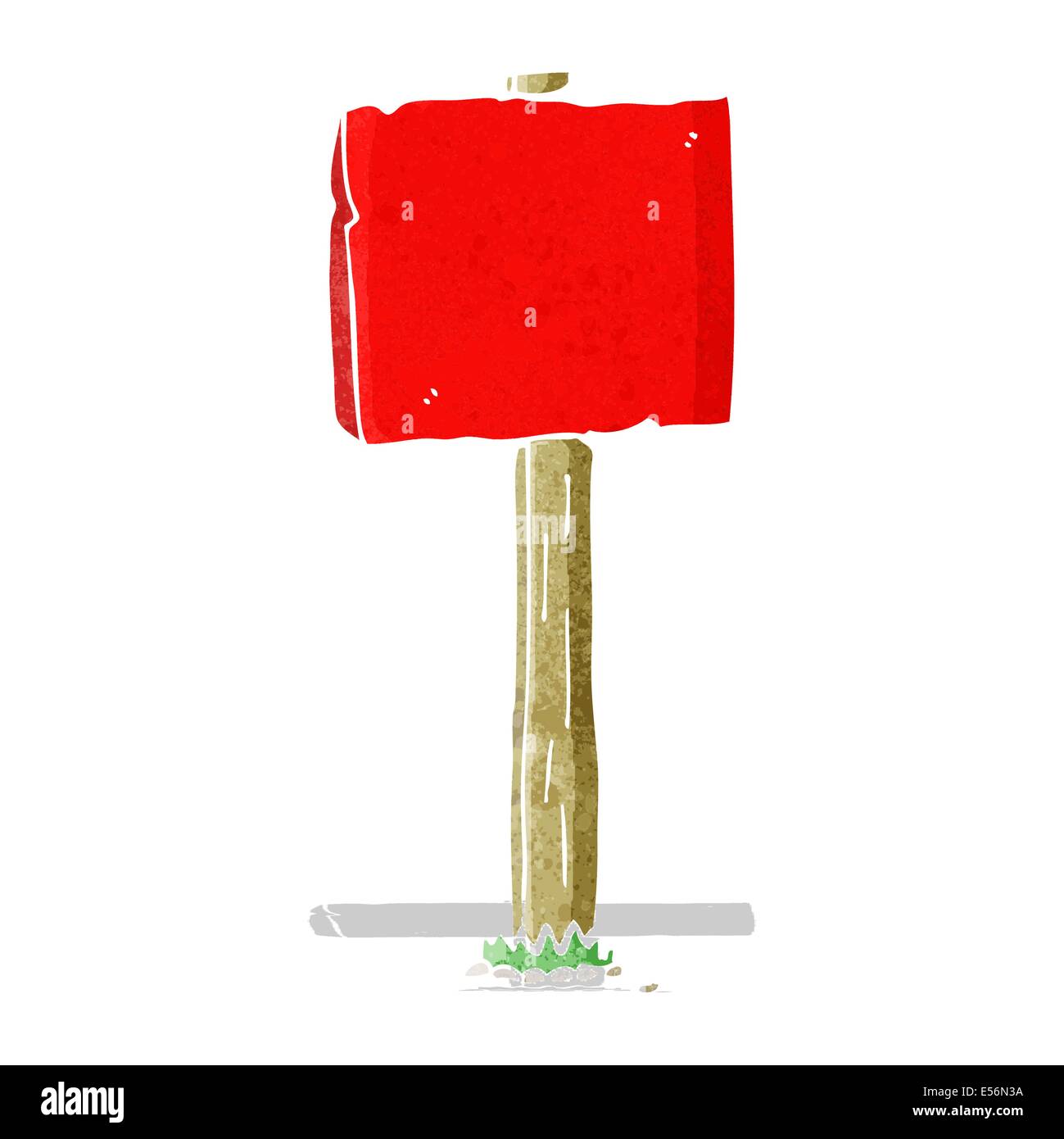 cartoon sign post Stock Vector Image & Art - Alamy