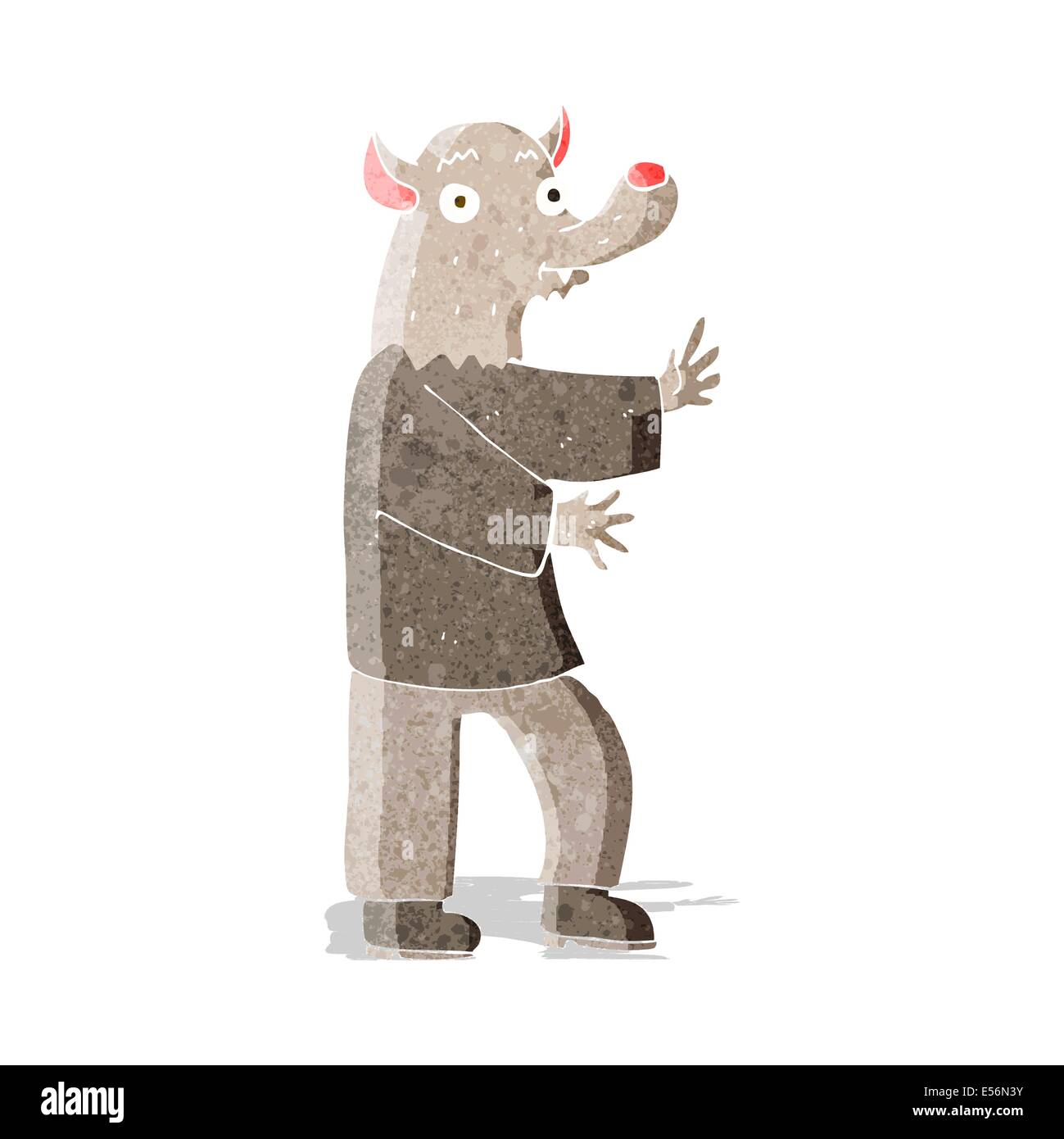 Cartoon werewolf Stock Vector Images - Alamy