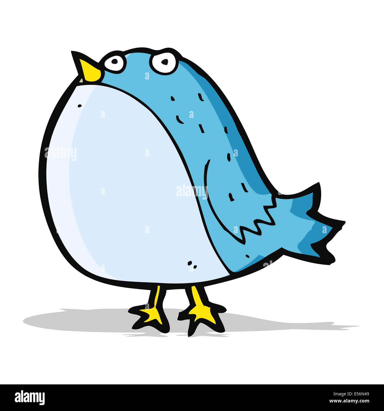 cartoon fat bird Stock Vector Image & Art - Alamy