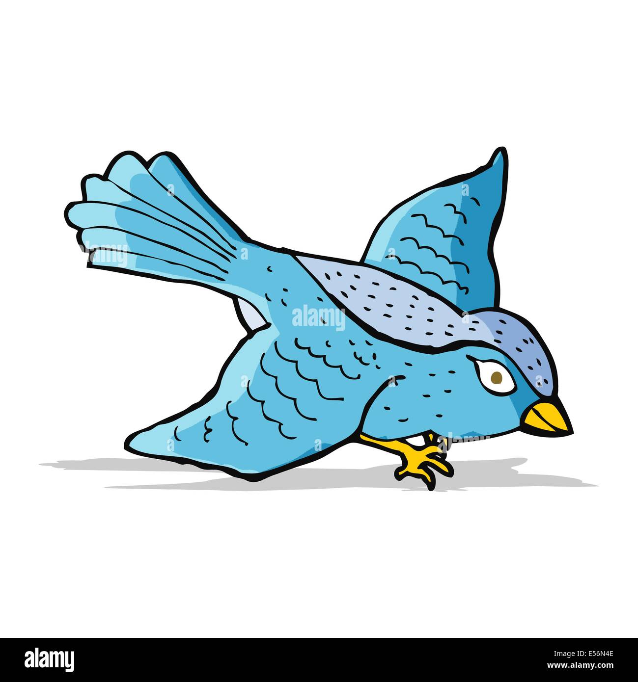 cartoon flying bird Stock Vector Image & Art - Alamy