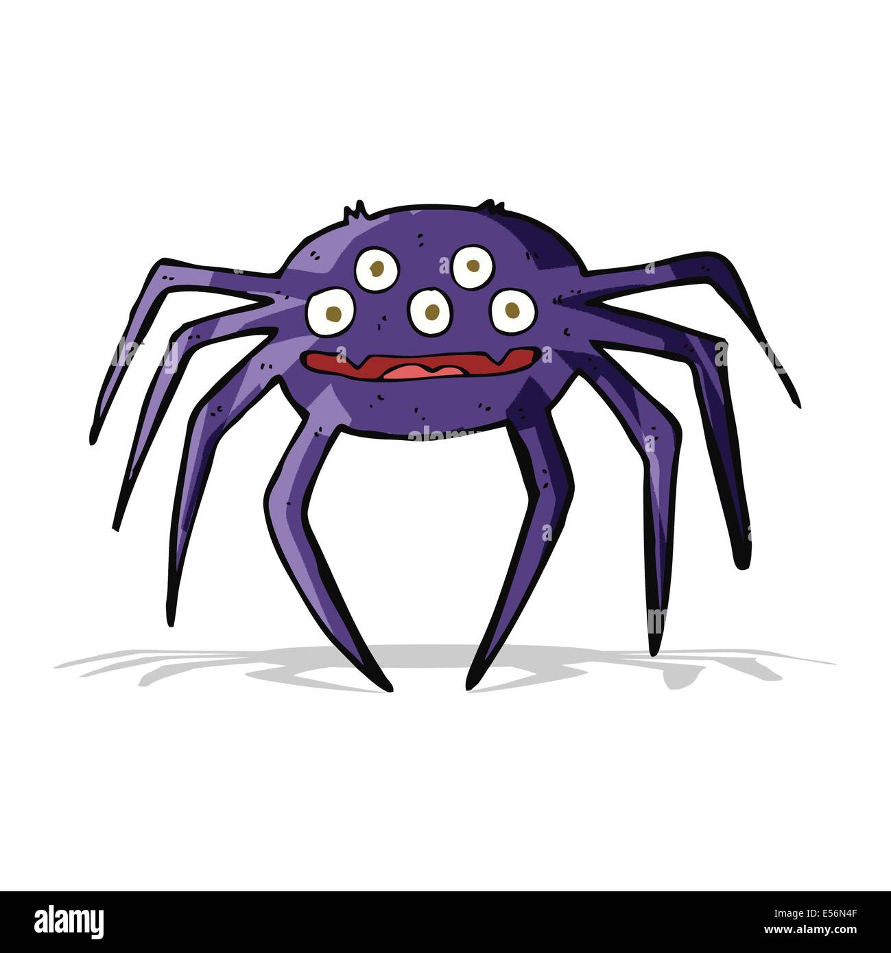 cartoon halloween spider Stock Vector Image & Art - Alamy