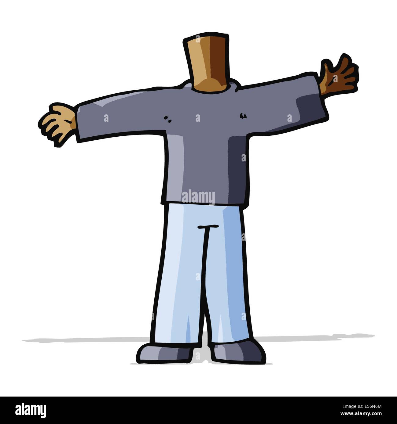 cartoon body with open arms (mix and match cartoons or add own photos ...