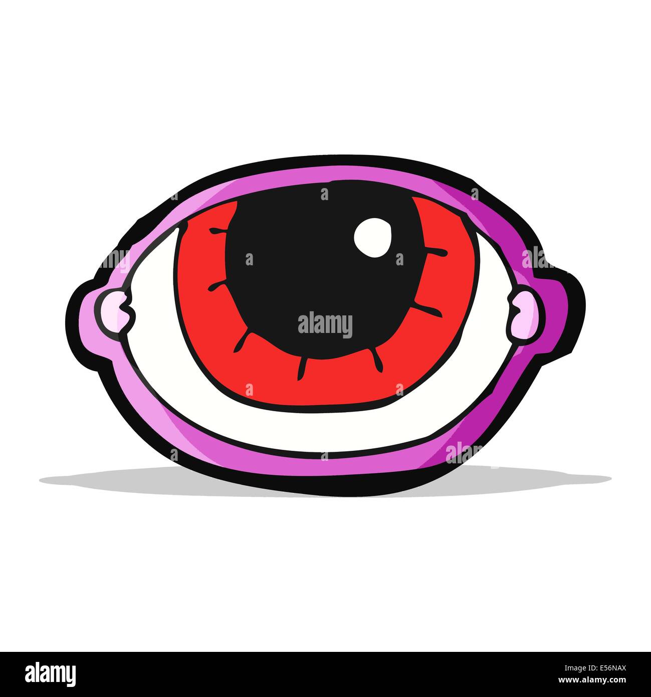 cartoon staring eye Stock Vector Image & Art - Alamy