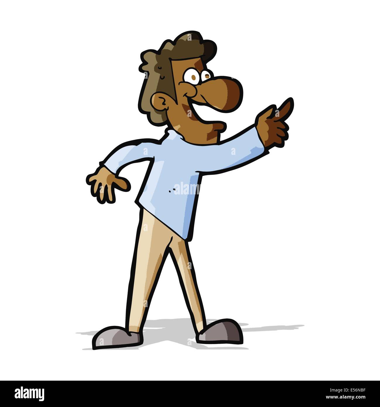 cartoon man pointing and laughing Stock Vector Image & Art - Alamy