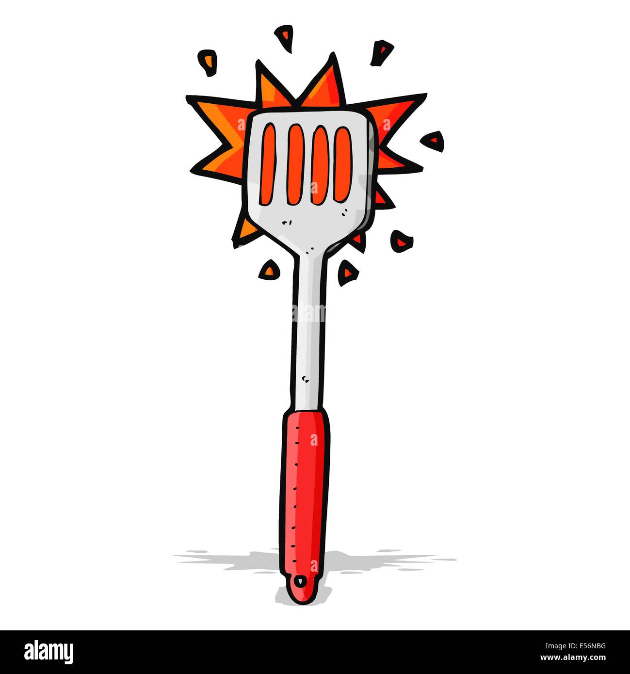 cartoon kitchen spatula Stock Vector Image & Art - Alamy