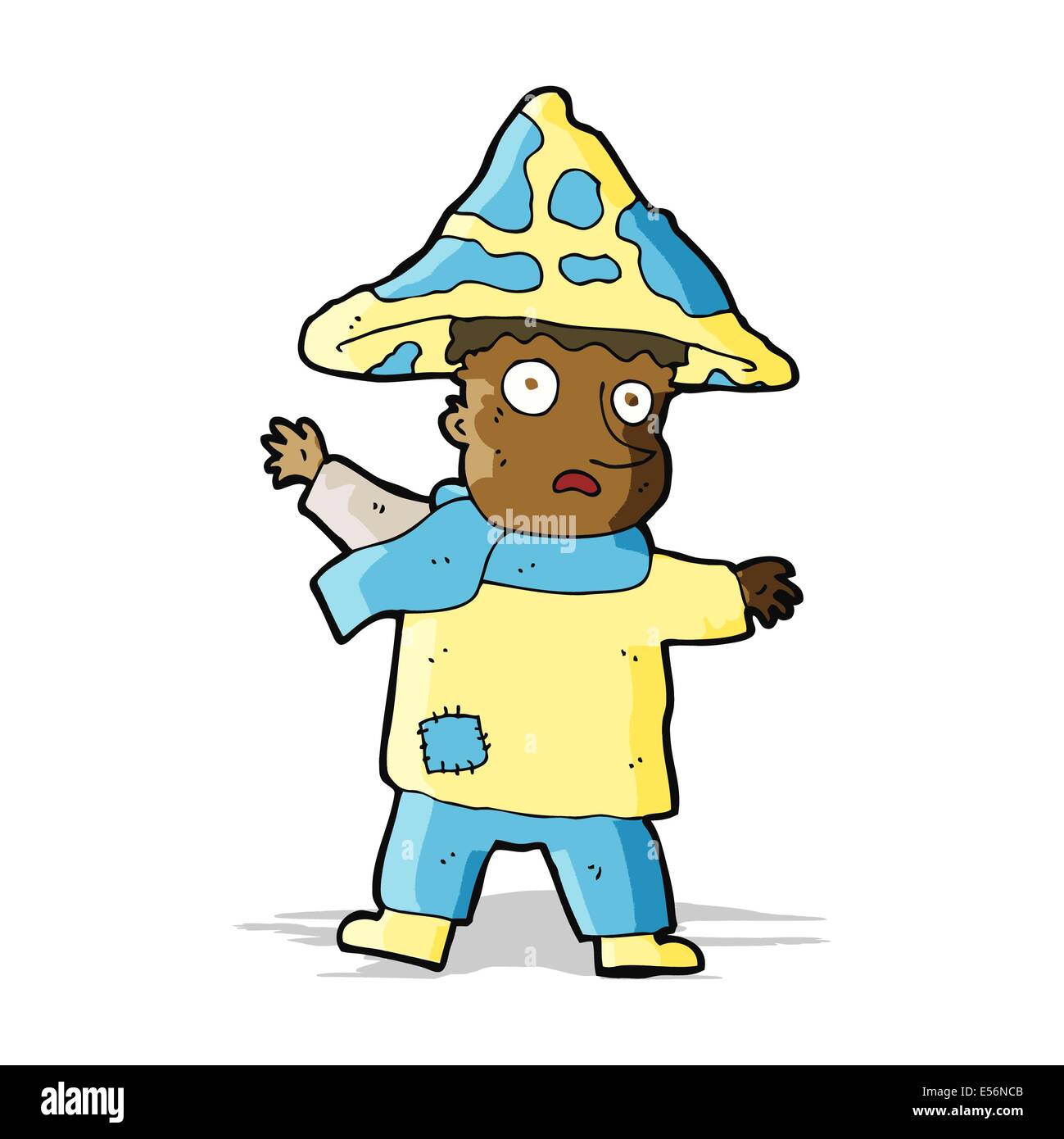 cartoon magical mushroom man Stock Vector Image & Art - Alamy