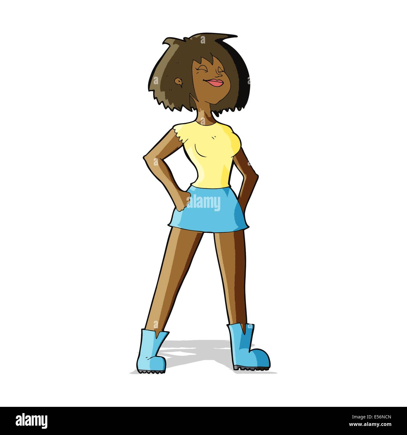 Heroic woman Cut Out Stock Images & Pictures - Alamy