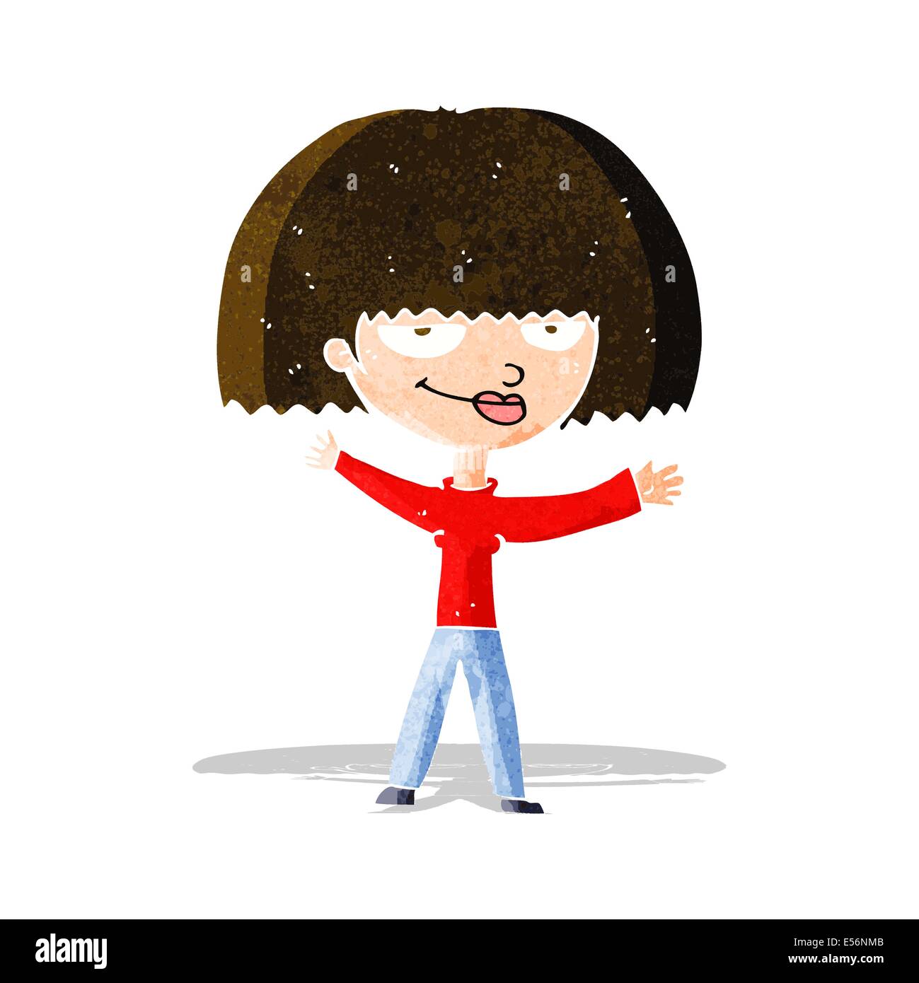 Smug art Stock Vector Images - Alamy