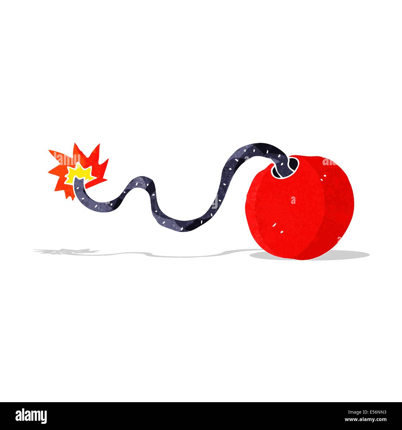 cartoon burning bomb Stock Vector Image & Art - Alamy